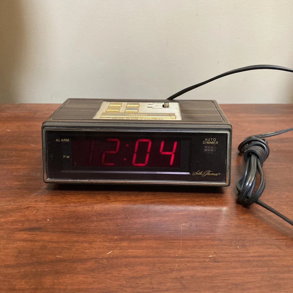 Old Digital Alarm Clock