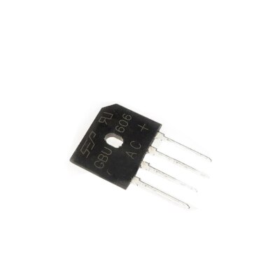 5pcs/lot GBU606 DIP4 rectifier bridge bridge pile flat bridge | eBay