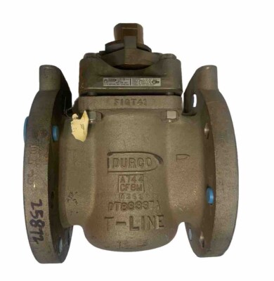 NEW DURCO T-LINE 4” DT86331A PLUG VALVE FIG T41 | eBay