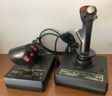 Thrustmaster F-16 FLCS Flight Control System Joystick Untested RARE for ...