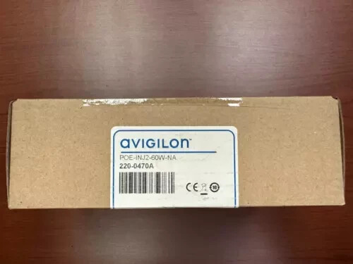 AVIGILON POE-INJ2-60W-NA - 220-0470A POE INJECTOR - MULTISENSOR ...
