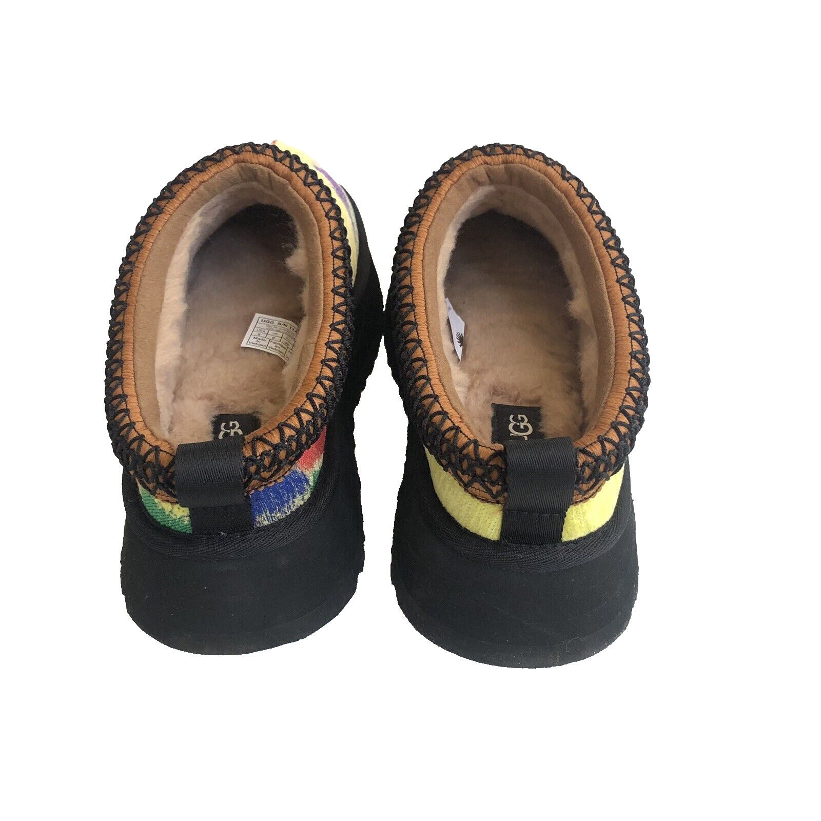 UGG TAZZ PRIDEPOP PRIDE SHEARLING SUEDE PLATFORM SHOES WOMEN US 13 ...
