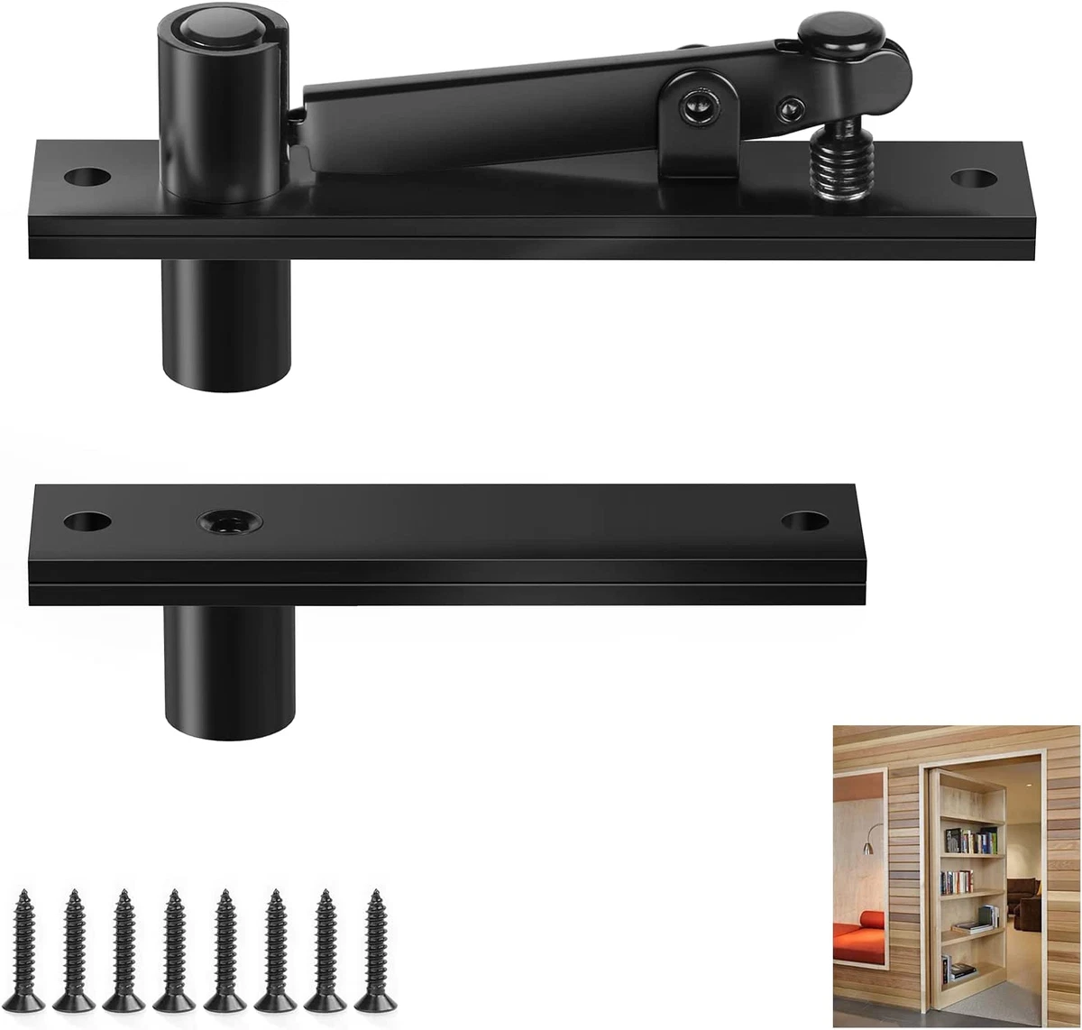 Pivoting Bookcase Hardware