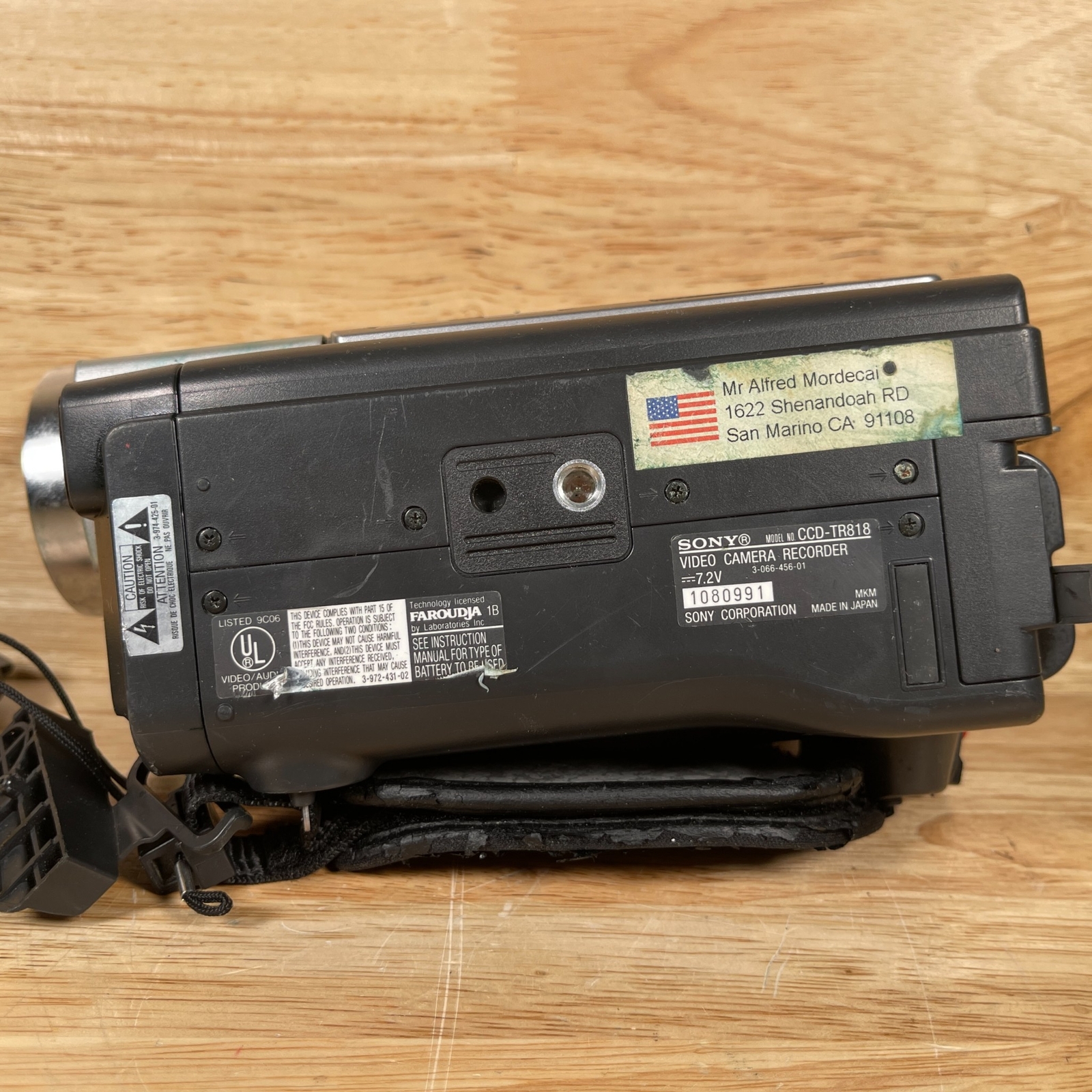 Sony Handycam CCD-TR818 Silver Hi8mm 460x Digital Zoom Camcorder - For ...