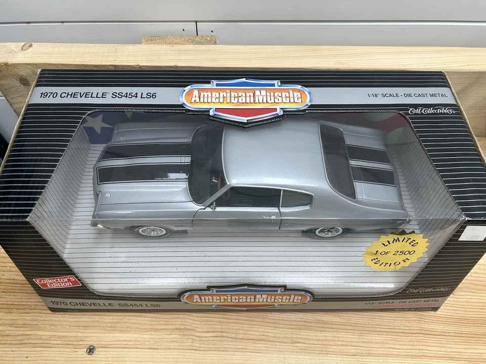 ERTL American Muscle 1970 Chevelle SS454 LS6 1:18 Collectors Edition 1 of 2500 | eBay