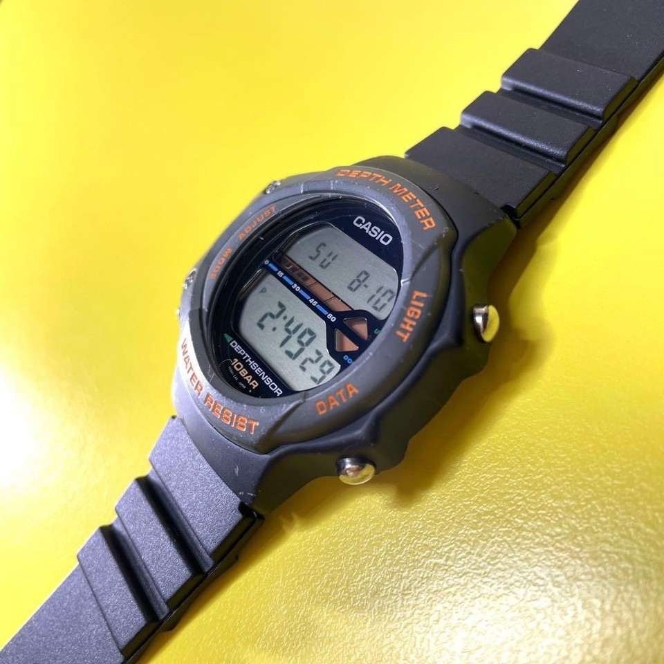 [Super Rare] CASIO DEPTH METER Watch | eBay UK