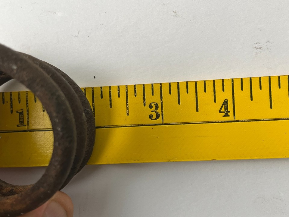 Antique Civil War CANNON WORM Hand Forged Bore 2" Dia | eBay