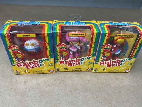 Rainbow Brite Cheebee Figures Set Of 3 Winter Christmas Edition TLS ...