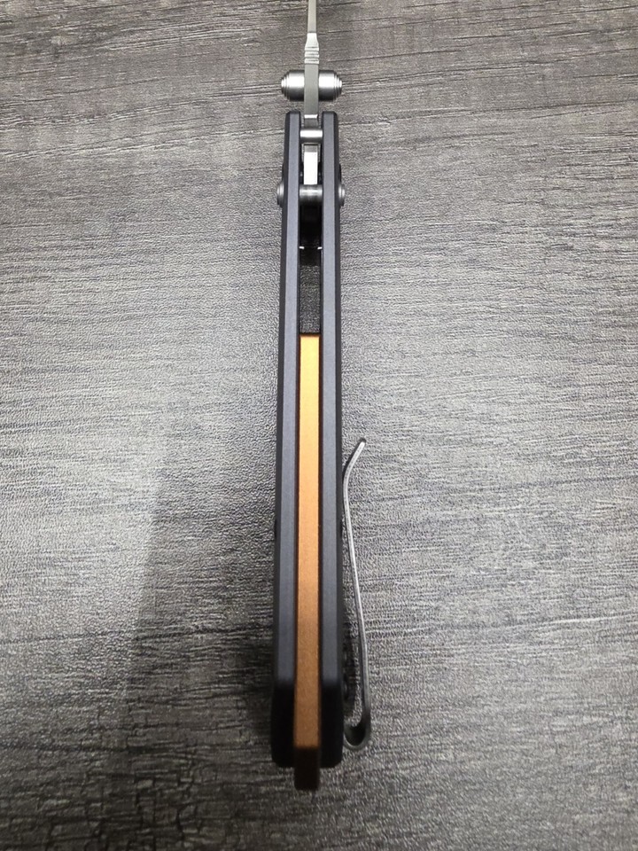 Kershaw Mini Iridium 3" D2 Blade, Gray Aluminum Handle, DuraLock ...