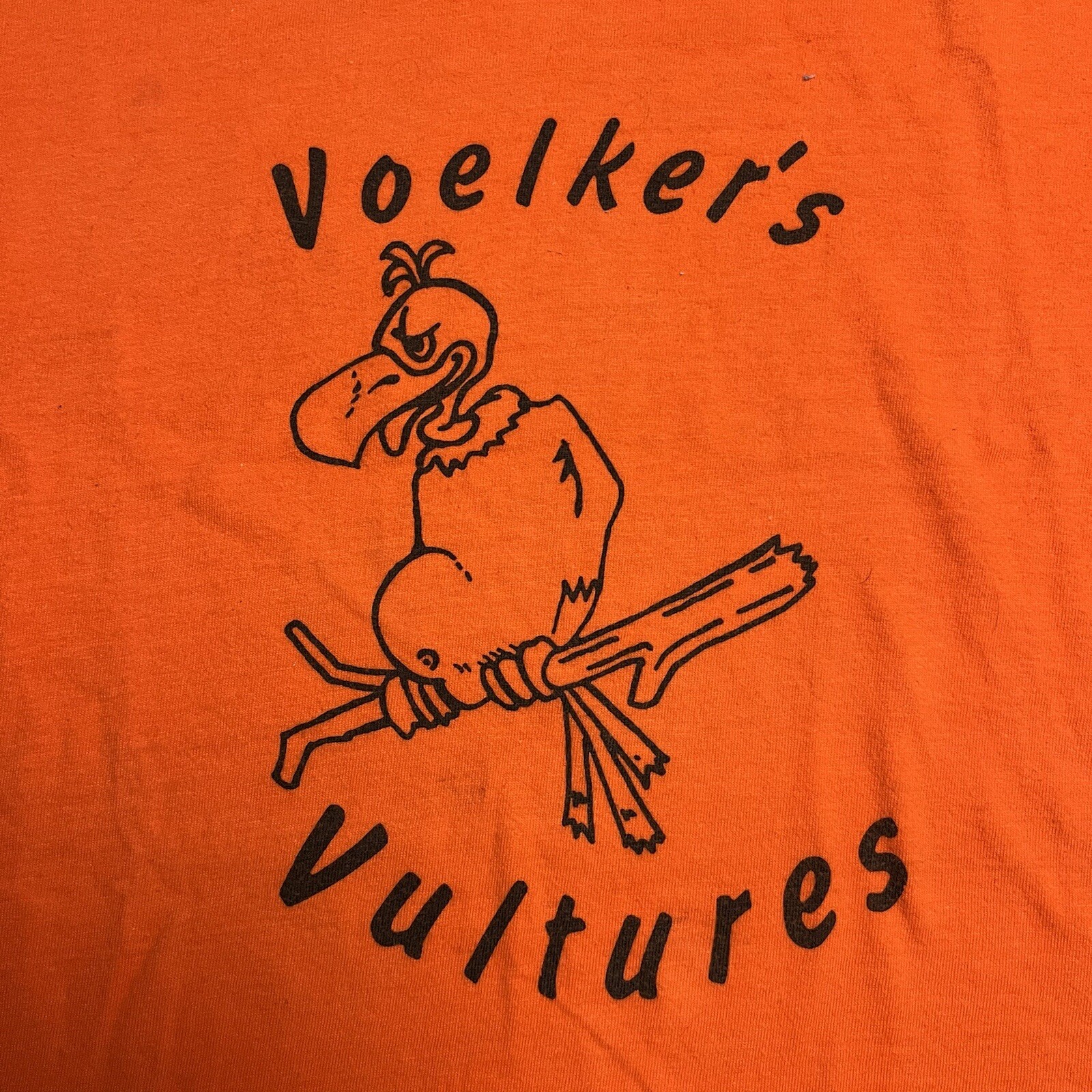 Vintage Voelker’s Vultures MC Motorcycle Club Single … - Gem