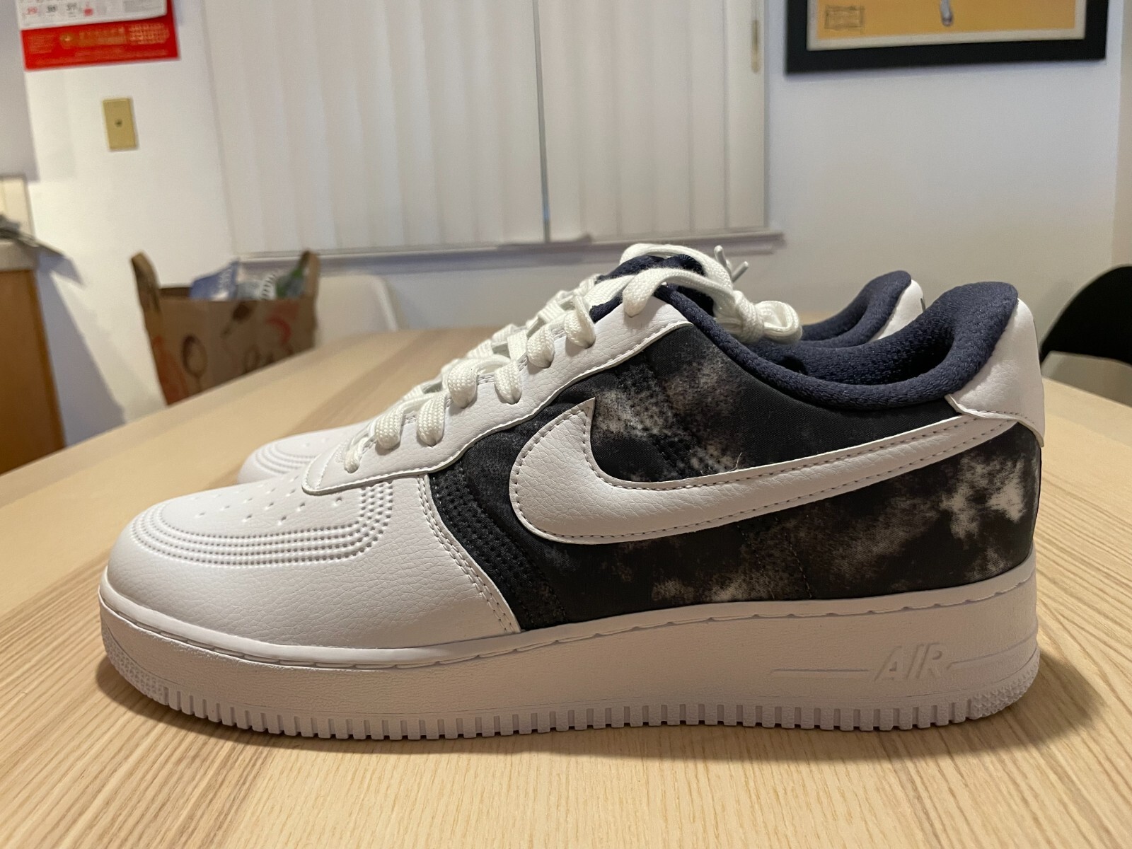 NEW NIKE AIR FORCE 1 ID BY YOU Gray-WHITE-Navy SZ 11.5 [DN4164-991 ...
