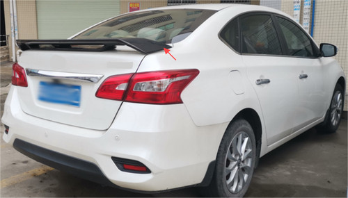 Glossy Black Double Layer Rear Trunk Spoiler Wing for 2016-2019 Nissan ...