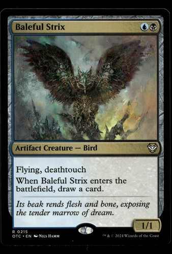 Baleful Strix MTG Outlaws of Thunder Junction M/NM X1 | eBay