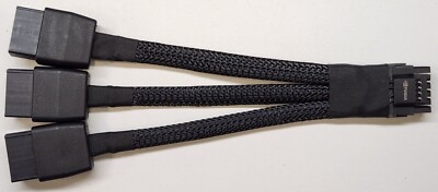 Authentic Nvidia RTX 4080/70 Adapter - 3x 8-pin PCIe to 16-pin 12VHPWR ...