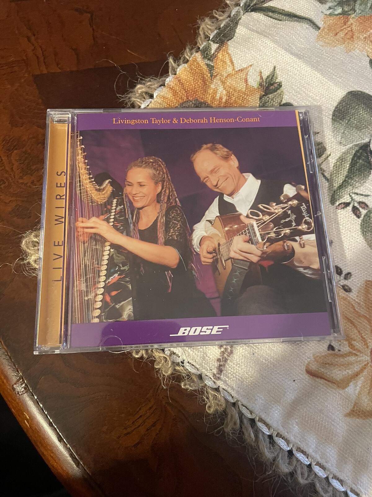 Live Wires Livingston Taylor Deborah Henson-Conant CD Bose Live ...