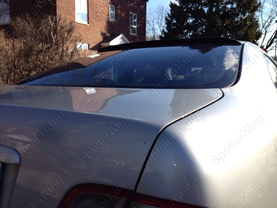 Fits: Mercedes Benz W208 CLK 1998-2002 Rear Roof Wing Window Spoiler ...