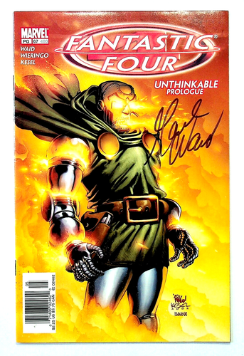 Fantastic Four #67 496 Signed by Mark Waid Marvel Comics | eBay