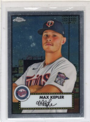 Max Kepler 2021 Topps Chrome Base Card #201 Twins | eBay