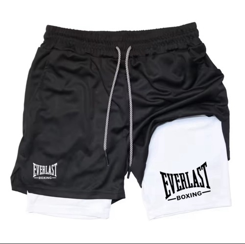 Everlast Boxing Compression Gym Shorts Men's | Sizes In Description! | eBay