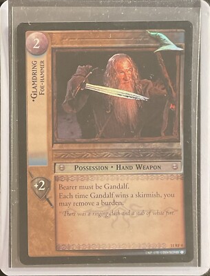 LOTR TCG: Glamdring - Foe-Hammer - Rare Foil - 11RF4 | eBay.de