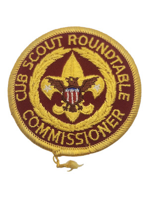 Cub Scout Roundtable Commissioner Emblem Boy Scout BSA Patch | eBay
