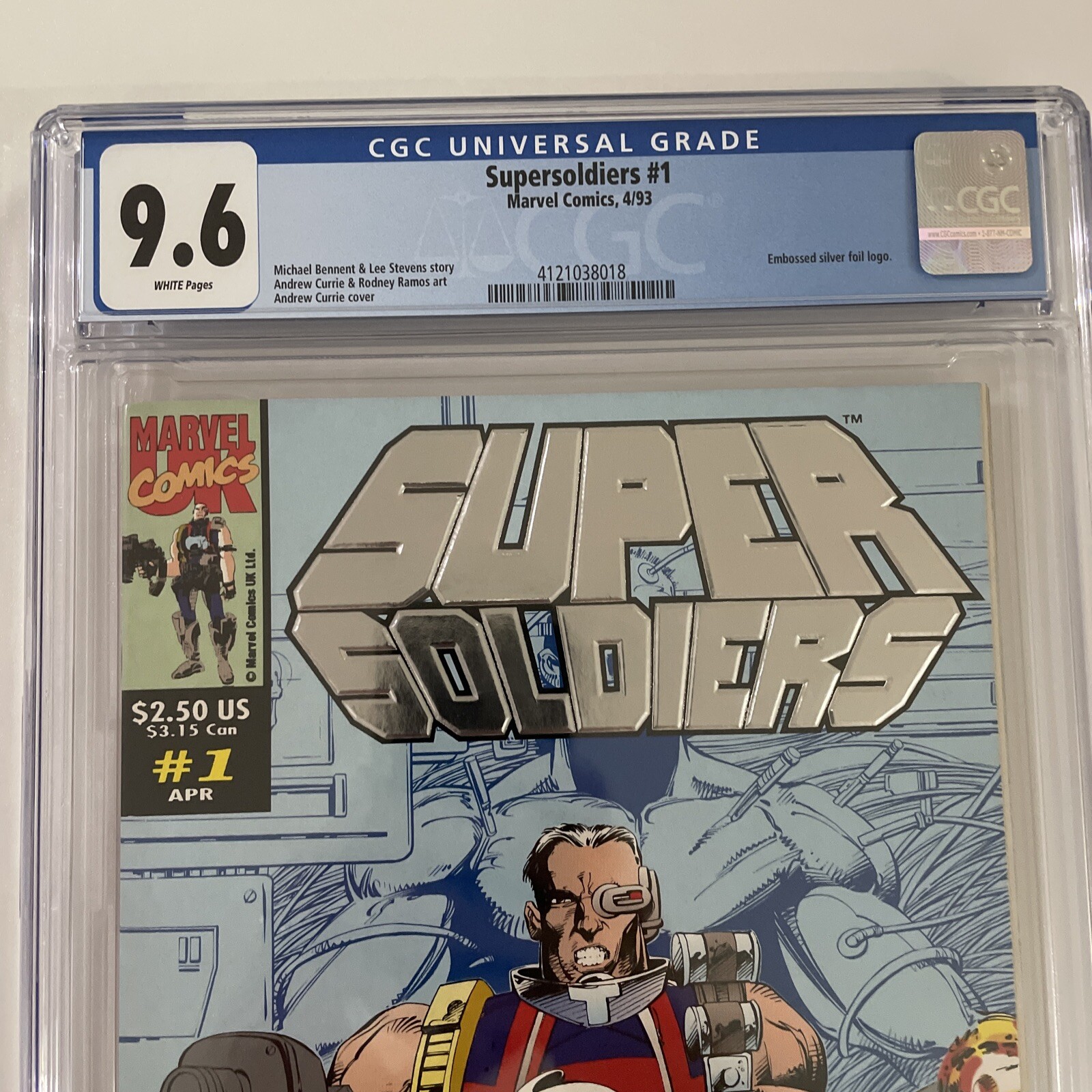 Super Soldiers #1, CGC 9.6, 1993, Marvel Comics | eBay