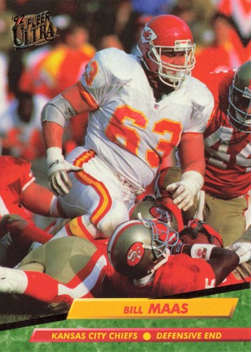 Bill Maas 1992 Ultra #172 Kansas City Chiefs | eBay