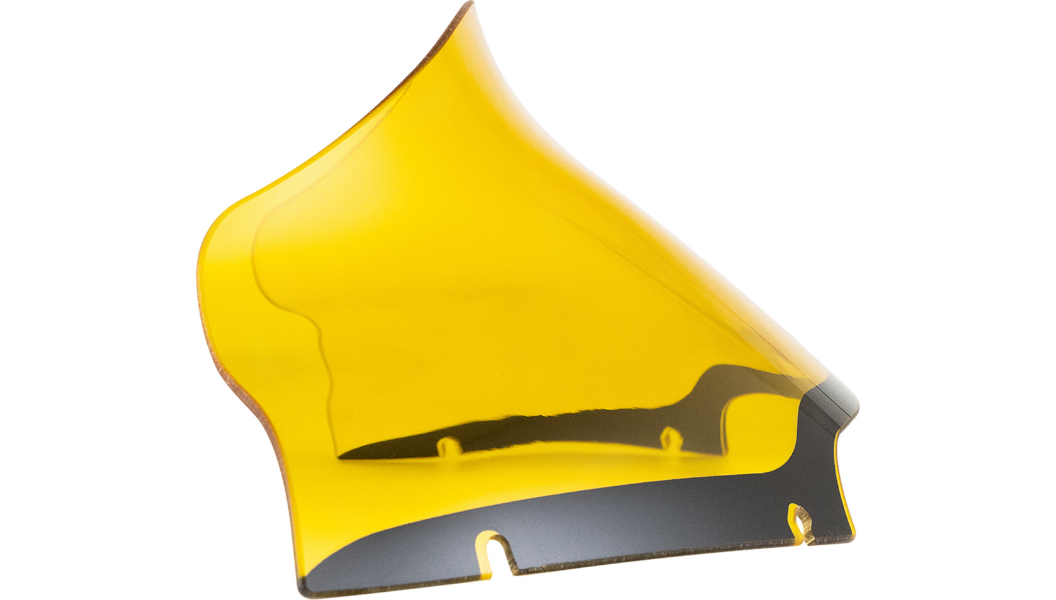 Klock Werks Kolor Flare 9" Yellow Windshield 4 Harley 15-23 FLTR Road ...