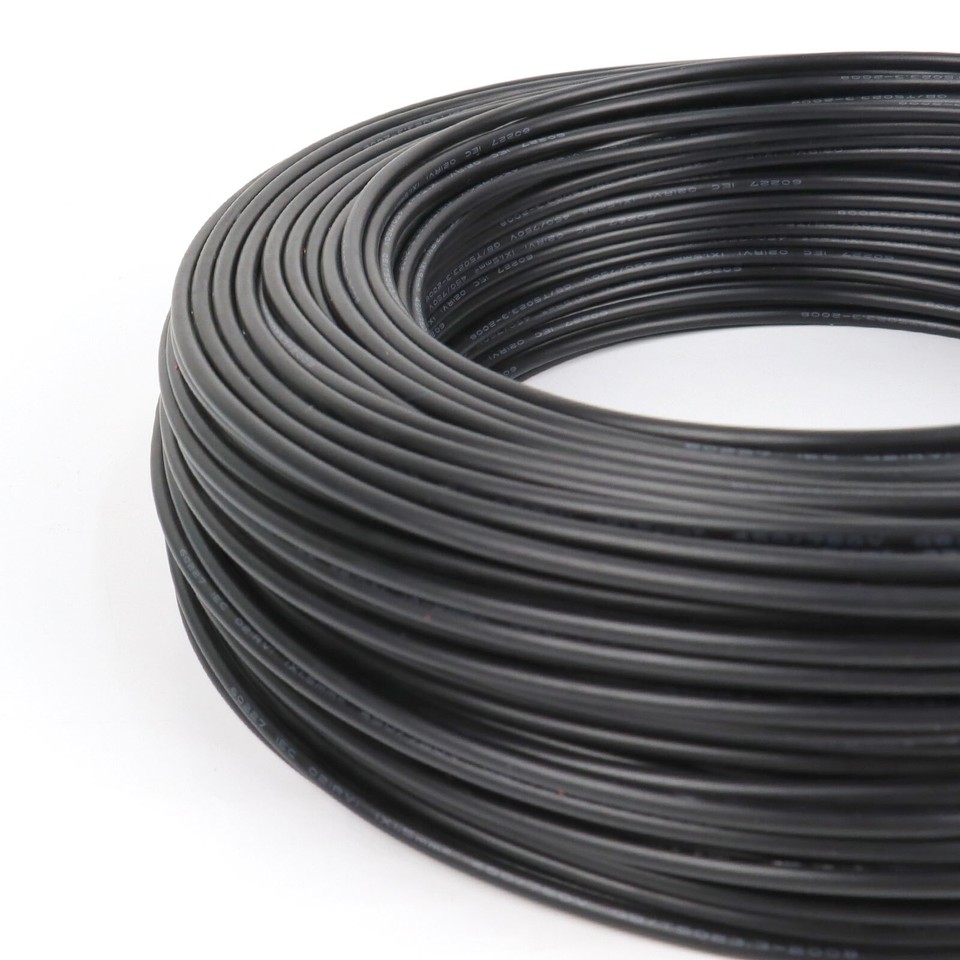 8 Ga Gauge Pure Copper Primary Wire Black Red Car Boat RV Truck Power ...