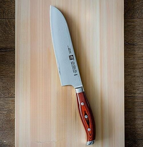 Zwilling Twin Cell Max MD67 Petty Knife 5.1in Damascus Pattern MC66 ...