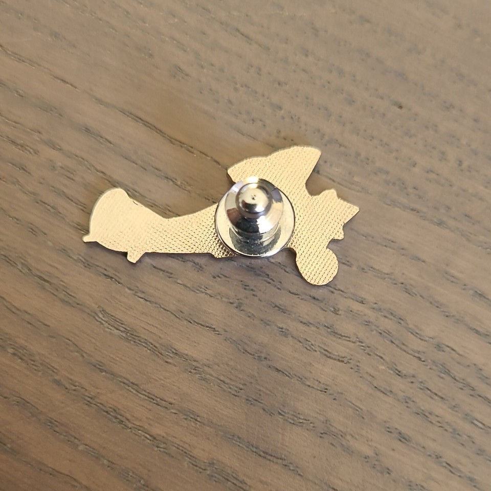 Painted Propeller Plane Metal Lapel Pin | eBay