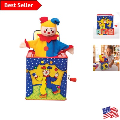 Traditional Jack-In-The-Box Toy - Delightful Surprise for Children's ...