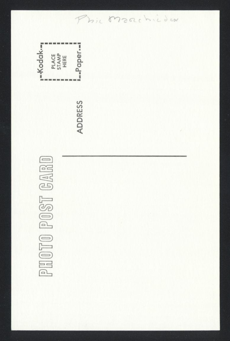 PHIL MARCHILDON Real Photo Postcard RPPC 1942-49 Athletics George Burke ...