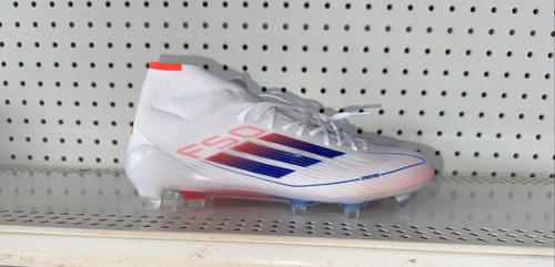 Adidas F50 Elite Mid FG Womens Soccer Cleats Size 6.5 White Blue Red ...