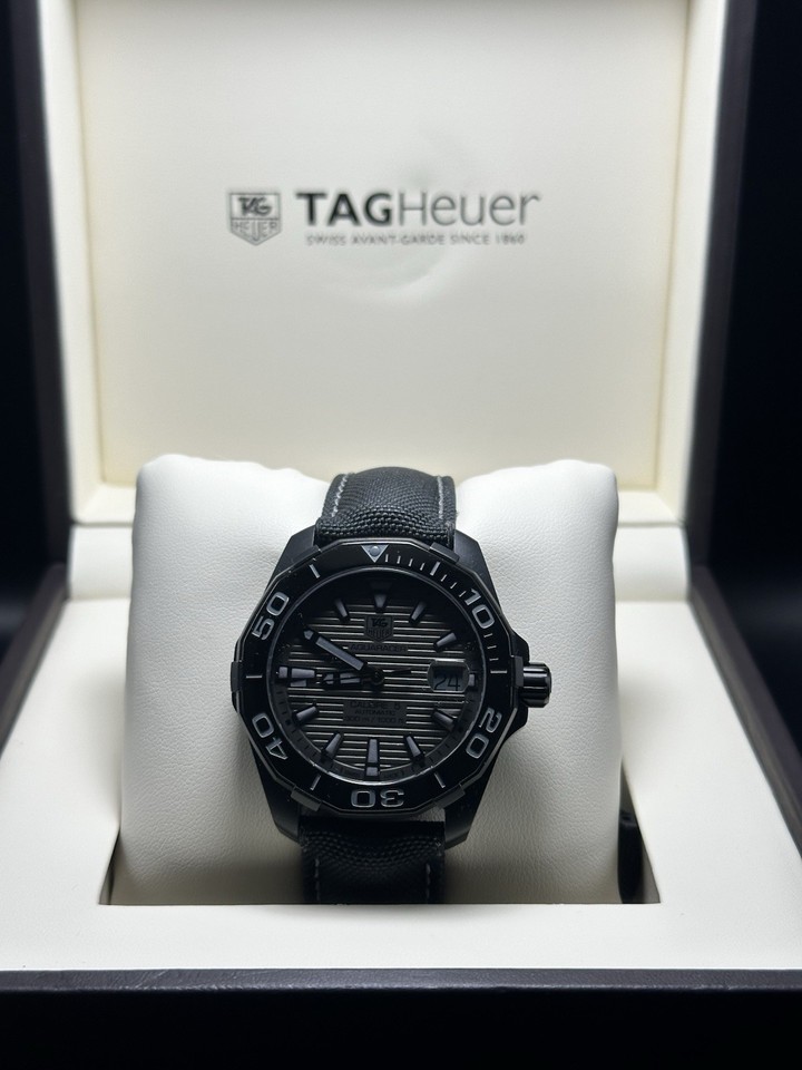 Tag Heuer Aquaracer Calibre 5 “phantom” Watch WAY218A W/box #502/2500 ...
