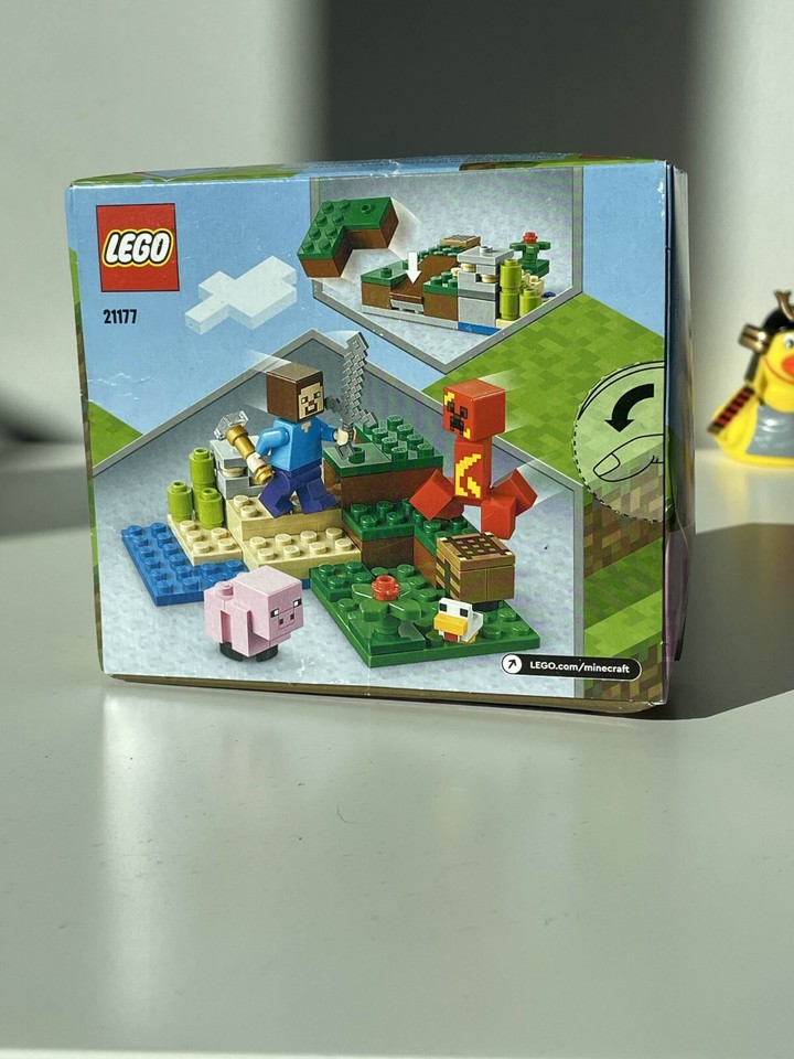 LEGO Minecraft: The Creeper Ambush (21177) - box damage 673419358576 | eBay