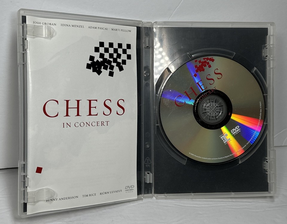 Chess in Concert DVD (2009) Hugh Wooldridge Groban Menzel Pascal Pellow ...