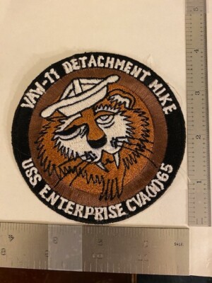 ORIGINAL/AUTHENTIC US Navy's VAW-11 1962-63 WestPac *DET MIKE* Patch ...