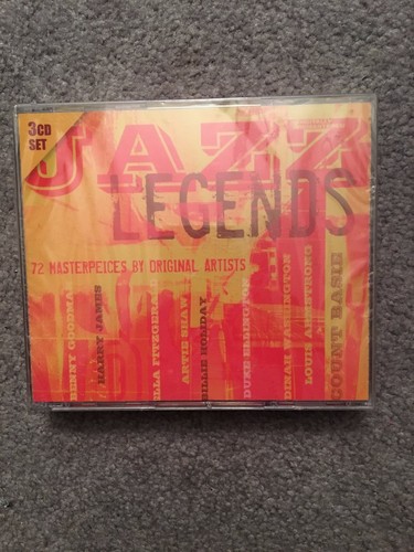 Jazz Legends 3-CD Set - 72 Masterpieces by Original Artists | eBay