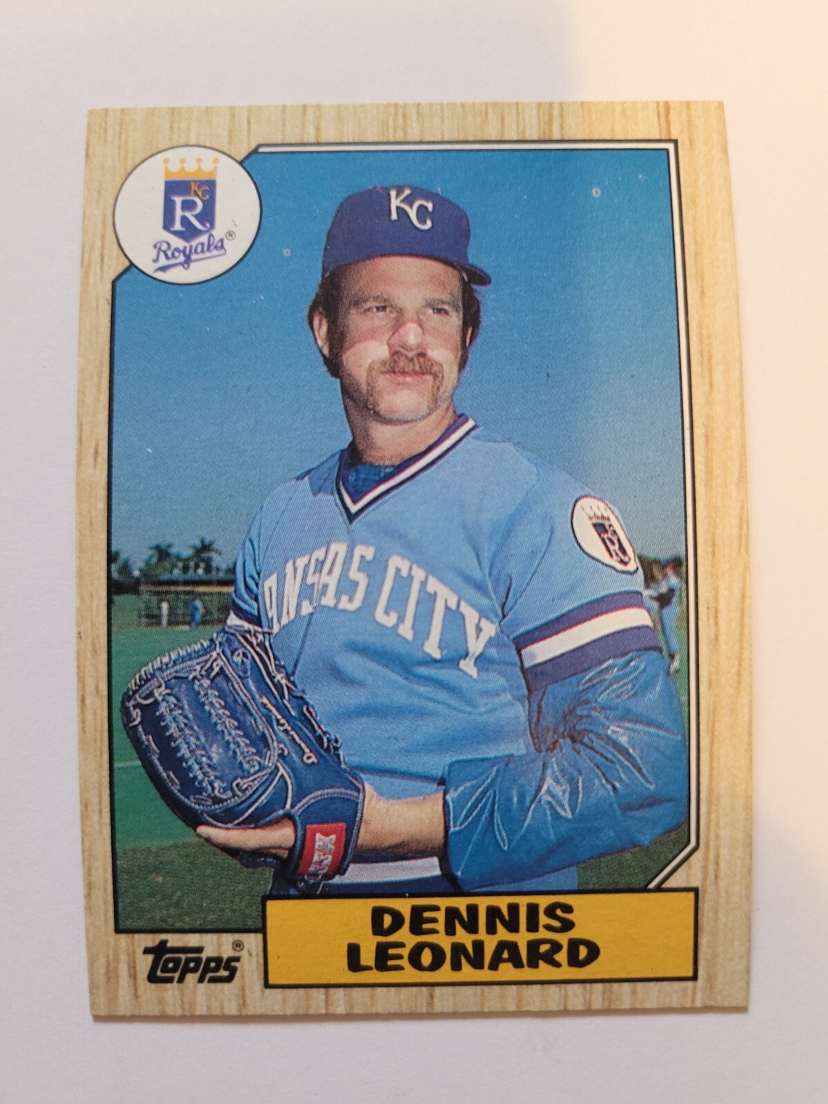 1987 Topps - #38 Dennis Leonard for sale online | eBay