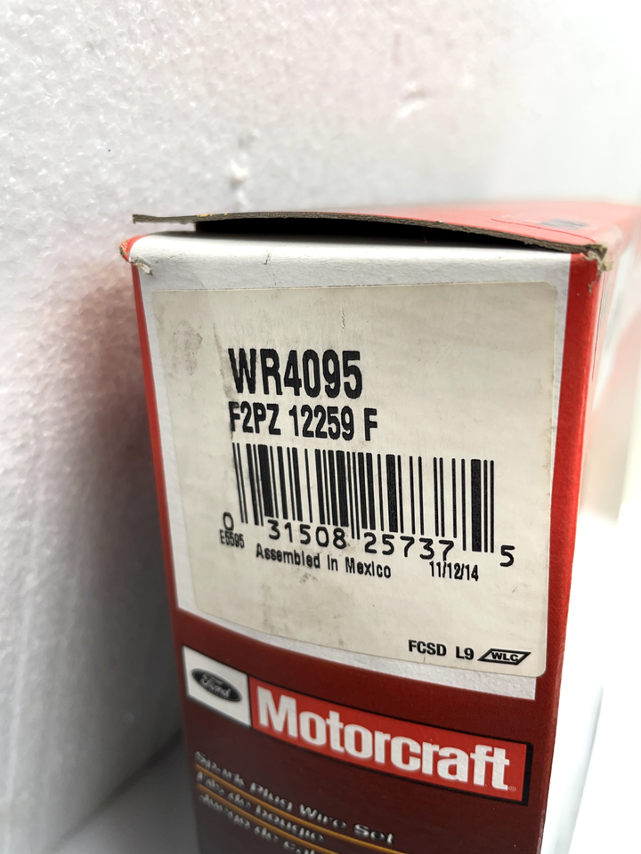 Motorcraft # WR4095 Spark Plug Wire Set, 8mm, O.E. for Ford ...
