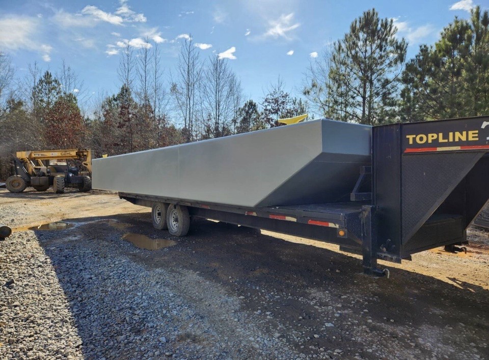 30'x10'x3' Steel Spud Barge Marine Construction Dock Repair | eBay