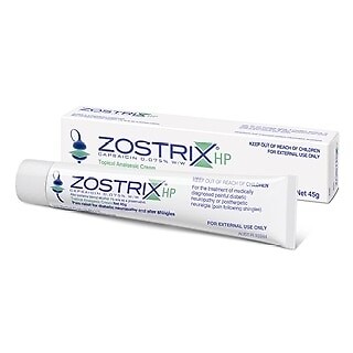 ZOSTRIX HP CREAM 45G CAPSAICIN .075% OzHealthExperts | eBay
