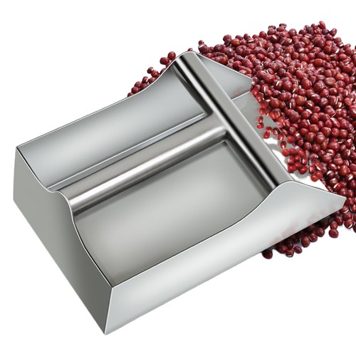 Large Square Scoop Stainless Steel Food Scoop Metal Heavy Duty for ...