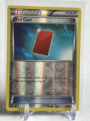 Pokémon RED CARD Trainer 71/83 Reverse Holo Generations | eBay