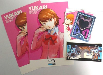 Yukari Takeha Persona 3 Peta Collection Animate Sticker Postcard | eBay