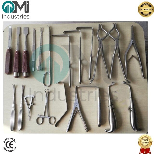 Maxillofacial Surgery Set Premium Quality Plastic Surgery Instruments ...