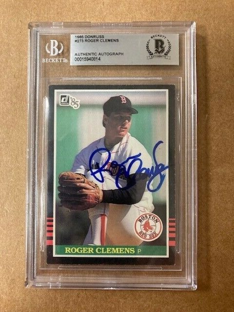 Roger Clemens Autographed Memorabilia | Signed Photo, Jersey ...