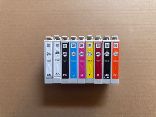 Genuine EPSON T087 87 Ink Cartridges 9-pack For Stylus Photo R1900 | eBay