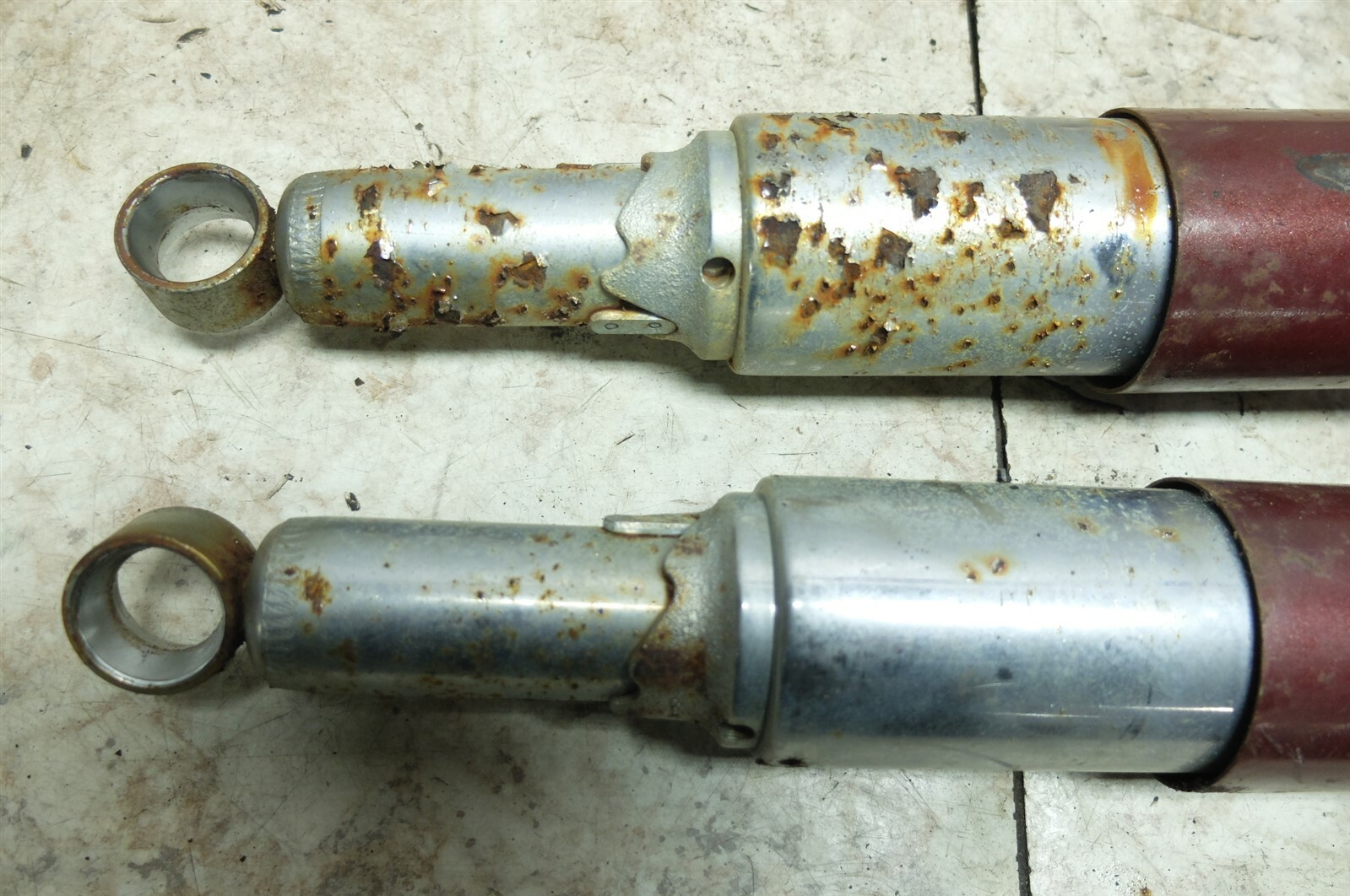 Yamaha YDS3 YDS 3 Y23 250 Catalina rear back shocks Springs right left | eBay Australia